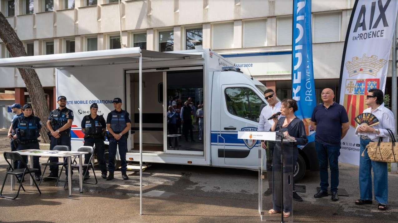 Aix-en-Provence inaugure son Poste Mobile Opérationnel de la police ...