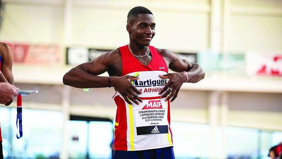 Le Martégal Thomas Martinez champion de France U20 de triple saut