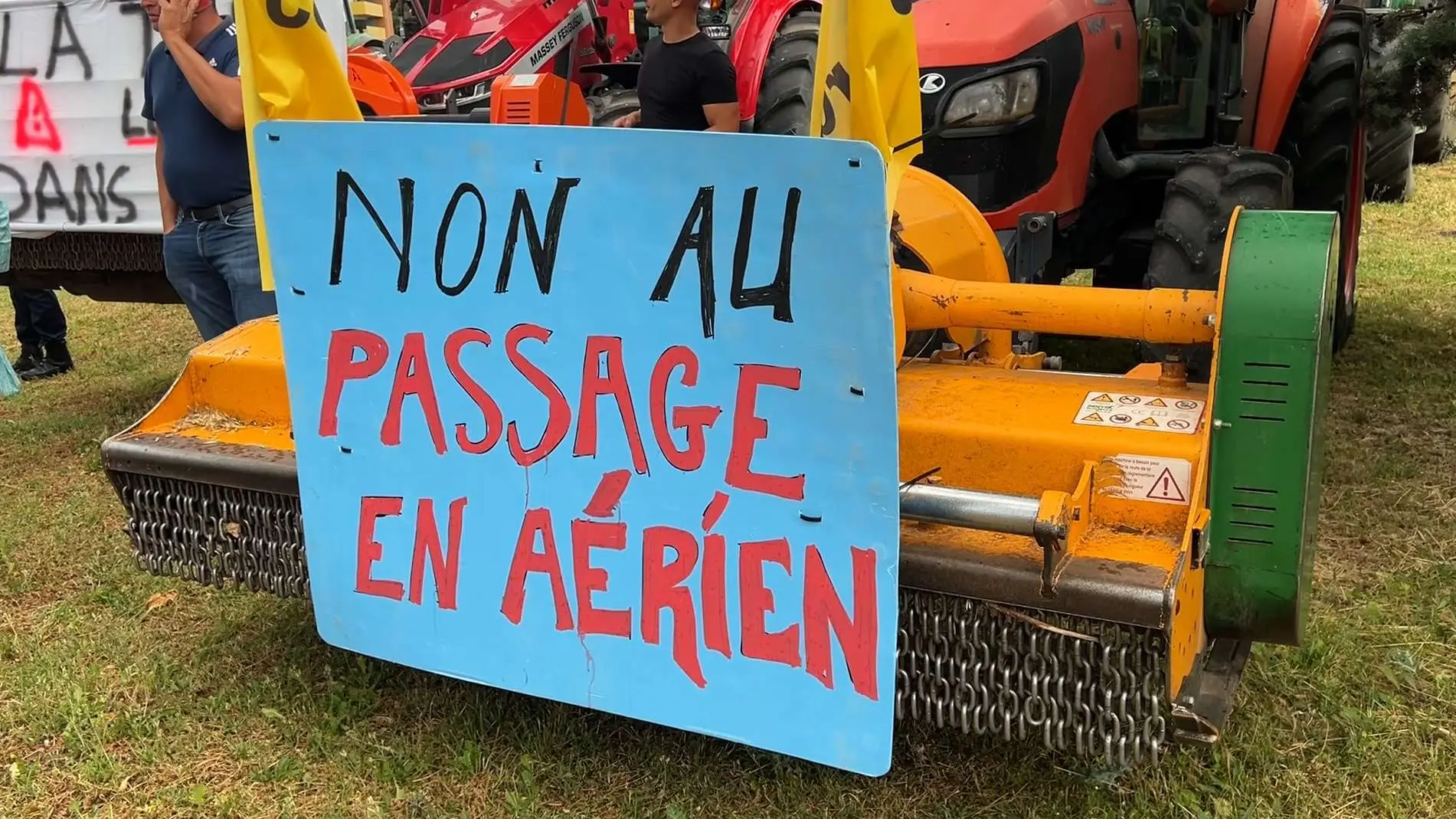 Ligne THT Fos-Jonquières : "S'il y a passage en force, force il y aura ...