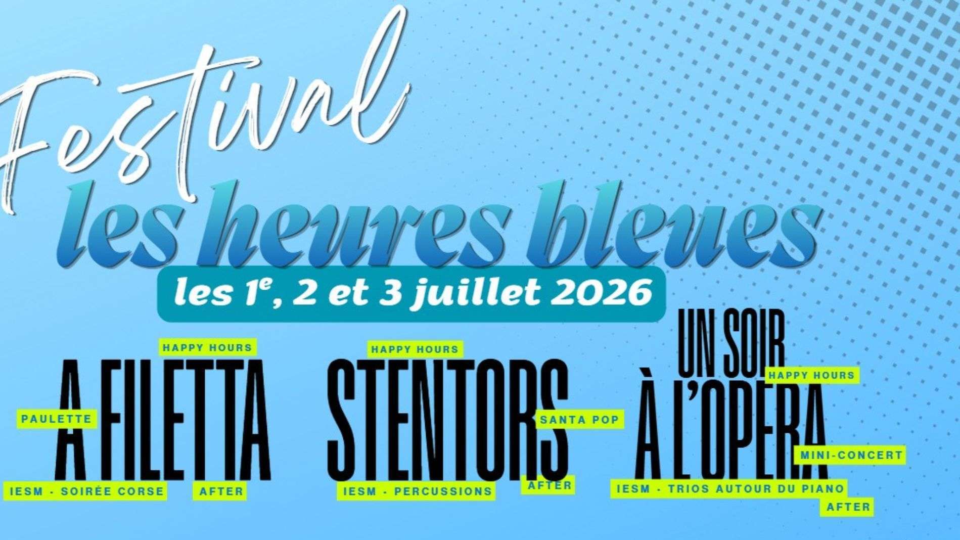 Le festival Les Heures Bleues de retour au Château Saint-Antoine à ...